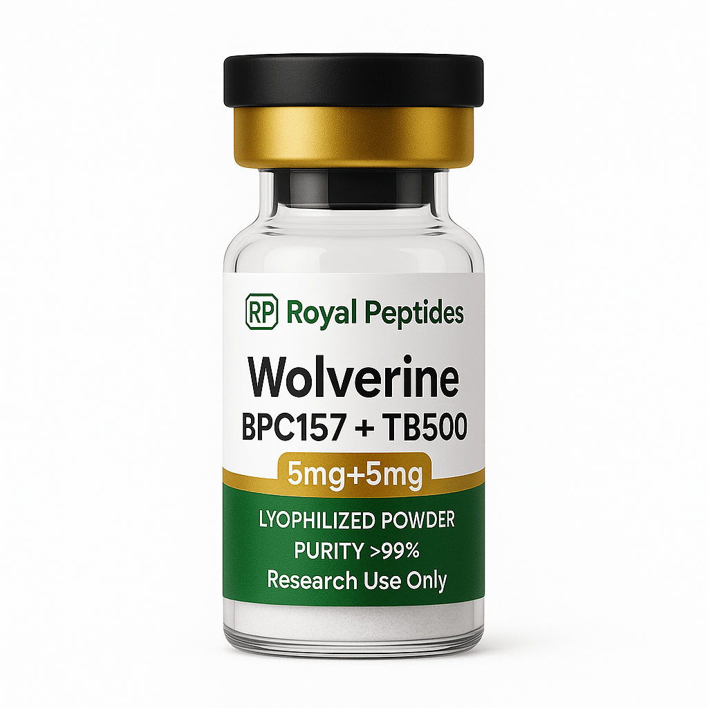 BPC157/TB500 Wolverine Blend 10/20mg Kit - Royal Peptides USA